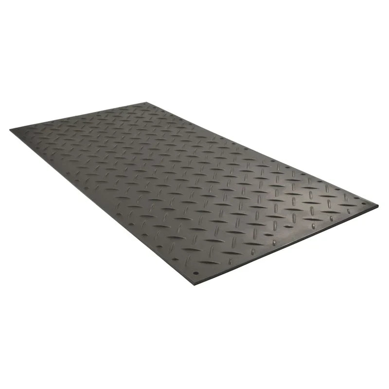 Alturnamat® Ground Protection Mat - 2' W x 4' L - Diamond Tread Both S ...