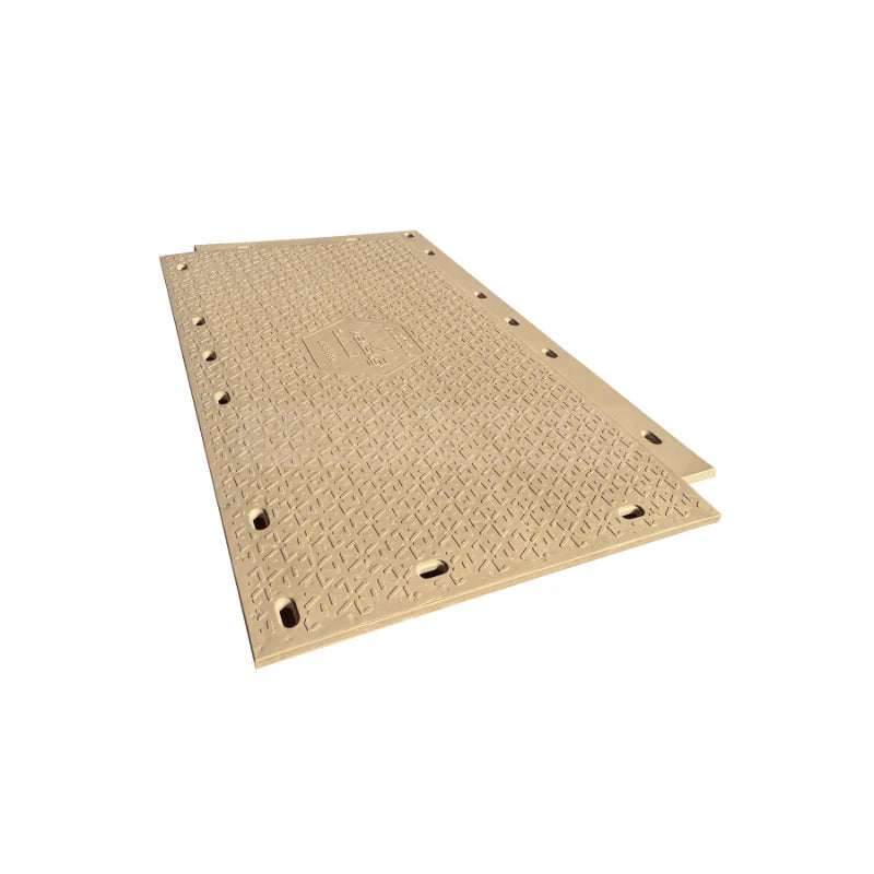 System7 Heavy Duty Ground Protection Access Mat - 8' W x 14' L - Tan ...