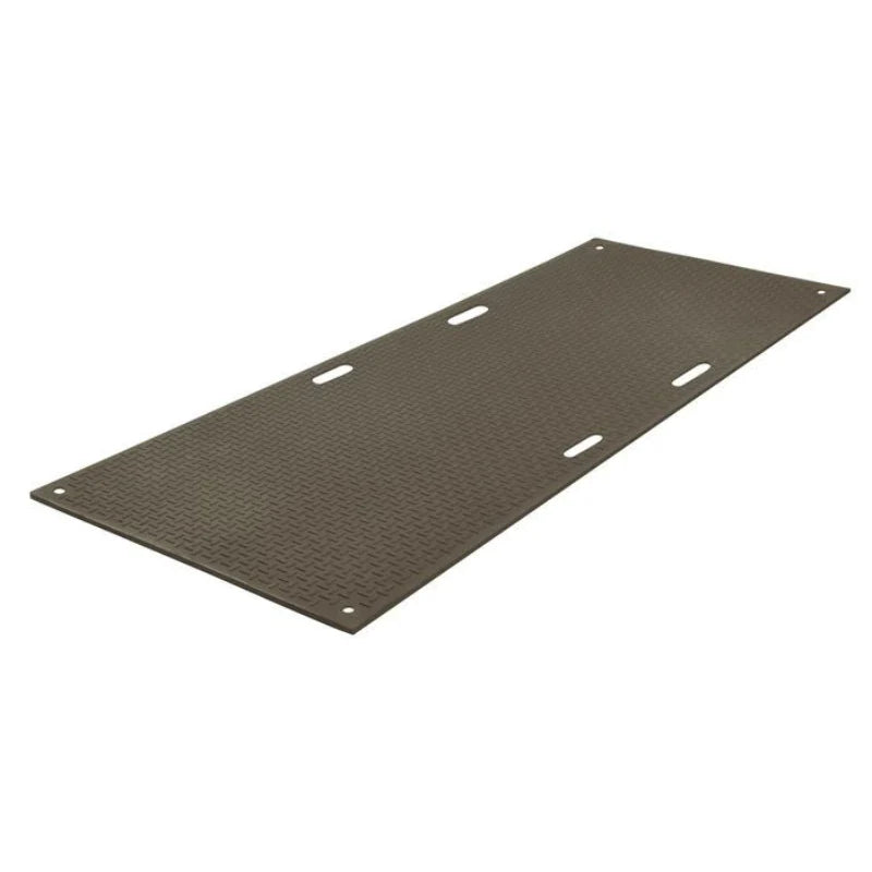 Versamat® Ground Protection Mat - 3' W x 8' L - Hand Holes - Added Tre ...